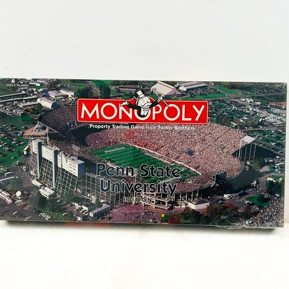 Hasbro | Games | Vintage Monopoly Penn State University Edition ...